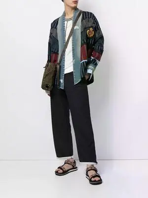 GREG LAUREN Patchwork Long-sleeved Jacket