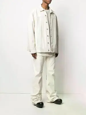 Rick Owens Jumbo Worker Jacket - Neutrals