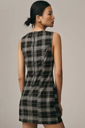 PILCRO Plaid Mini Dress