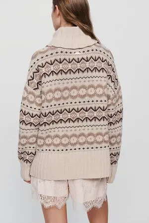 Barbour Fairisle Turtleneck Sweater