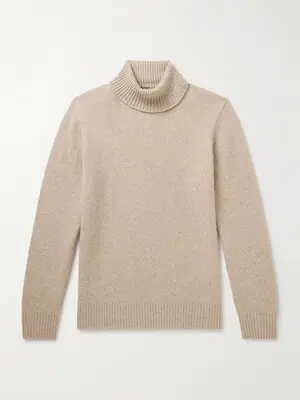 Hartford Wool Rollneck Sweater - Neutrals