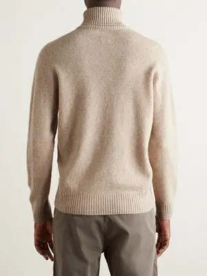 Hartford Wool Rollneck Sweater - Neutrals