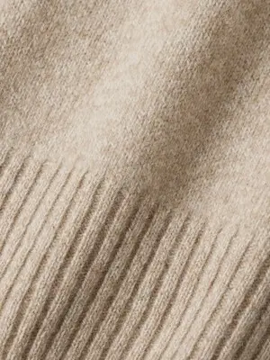 Hartford Wool Rollneck Sweater - Neutrals