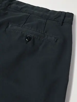 Hartford Tommy Straight-leg Cotton-twill Trousers