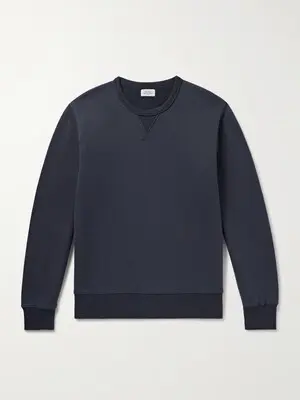 Hartford Garment-dyed Cotton-jersey Sweatshirt