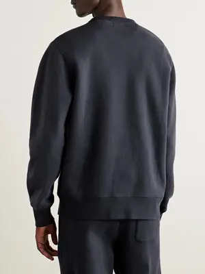 Hartford Garment-dyed Cotton-jersey Sweatshirt
