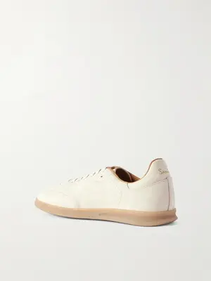 Paul Smith Bailey Logo-embossed Nubuck Sneakers - Neutrals