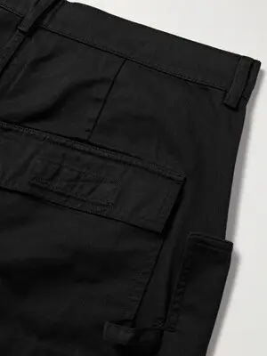 Rick Owens Stefan Wide-leg Cargo Trousers - Black