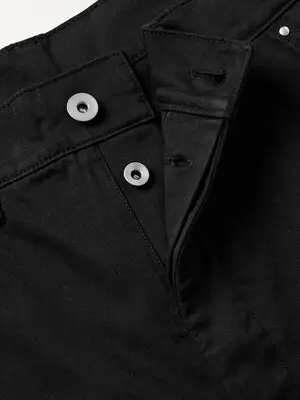 Rick Owens Stefan Wide-leg Cargo Trousers - Black