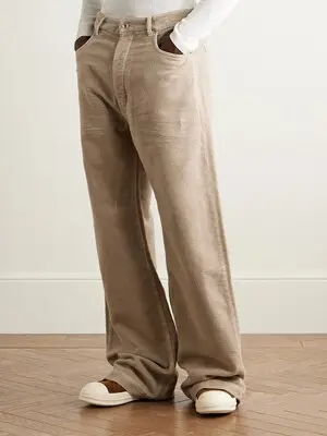 Rick Owens Geth Wide-leg Trousers - Neutrals