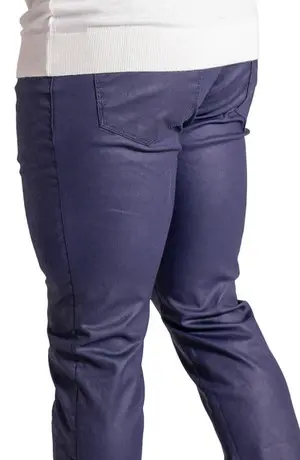 MACEOO Coated Skinny Jeans - Blue