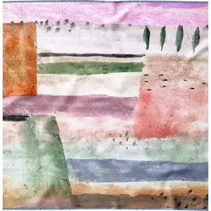 ELIZABETTA Paganisilk Pocket Square For Men Lavender