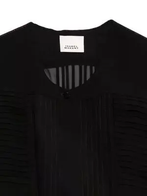 Isabel Marant Pleated-panel Blouse