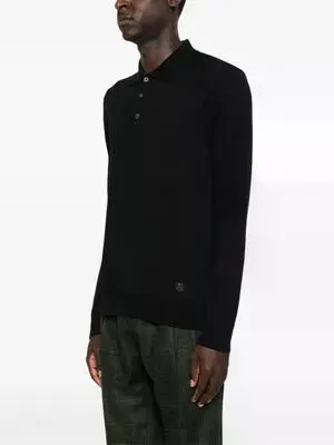 Corneliani Long-sleeve Polo Shirt