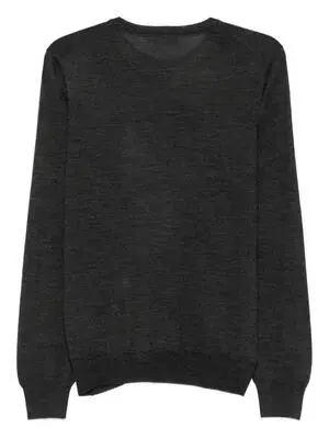 BARBA NAPOLI Long-sleeve Sweater - Grey