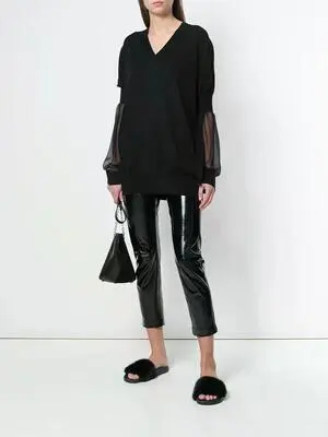 Givenchy Deep V-neck Top