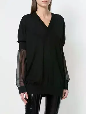 Givenchy Deep V-neck Top