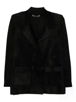 D.exterior Double-breasted Blazer