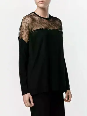 Valentino Garavani Lace Panel Jumper