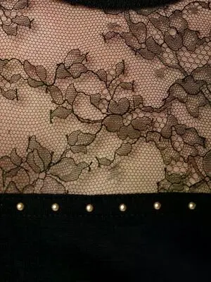 Valentino Garavani Lace Panel Jumper