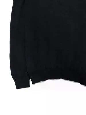 BARBA NAPOLI Polo-neck Long-sleeve Sweater