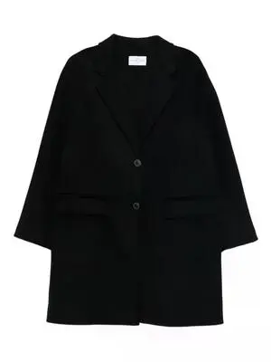 THE DYNAMIS STUDIO Oxford Button Wool Coat