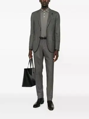 LARDINI Wool Single Breasted Suit