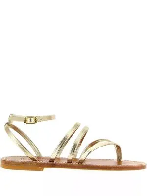 K.JACQUES Hemeree Laminated Leather Thong Sandals