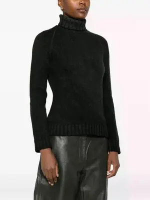 BASE Turtleneck Ribbed Sweater