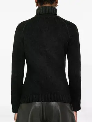 BASE Turtleneck Ribbed Sweater