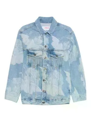 Fiorucci Denim Cloud Print Jacket