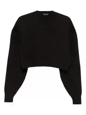 Tom Ford Ribbed Sweatshirts Hoodies For Women