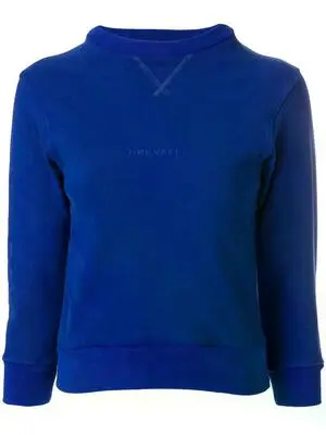 BEN TAVERNITI UNRAVEL PROJECT Cropped Sweatshirt - Blue