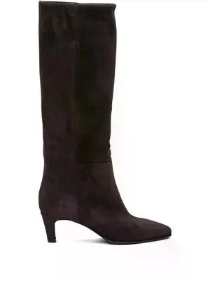 STRATEGIA SHOES Suede Pointed-toe Boots