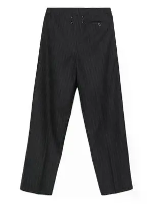 MAISON MARGIELA Pinstripe Drawstring Trousers