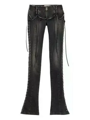 Blumarine Contrast Stitching Jeans For Women
