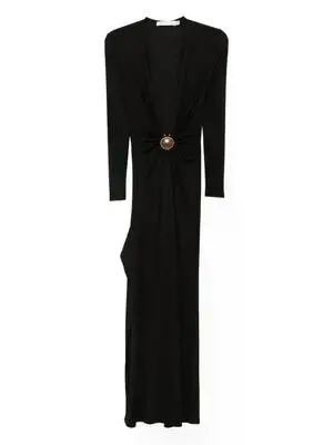 Christopher Esber Stone-embellished Maxi Dress