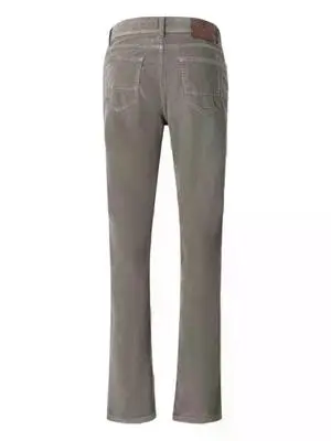 RICHARD J. BROWN Corduroy Straight Leg Jeans - Grey