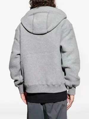 Canada Goose Hooded Wool Jacket - Grey