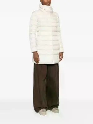 Peuterey Quilted High-neck Coat - Neutrals