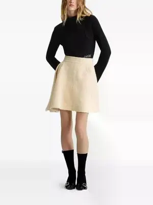 PATOU Scarf-collar Knit Sweater