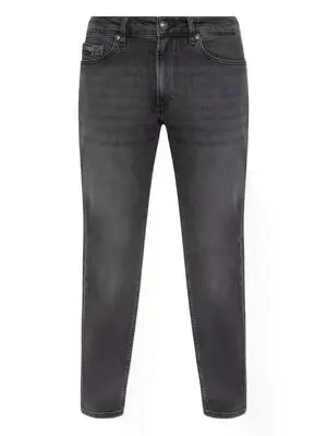 Versace Logo-plaque Jeans - Grey