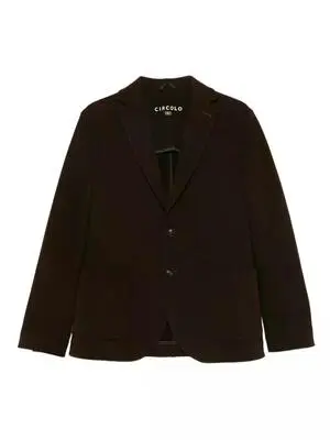 CIRCOLO 1901 Button Patch-pocket Jacket - Brown