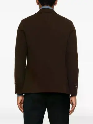 CIRCOLO 1901 Button Patch-pocket Jacket - Brown