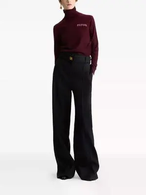 PATOU Intarsia Turtleneck Jumper
