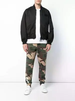 Off-White Camouflage Print Sweatpants