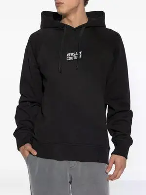 Versace Logo-patch Hoodie