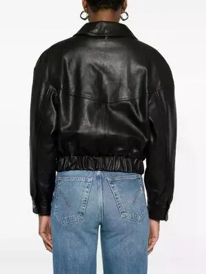 DONDUP Embellished Leather Jacket