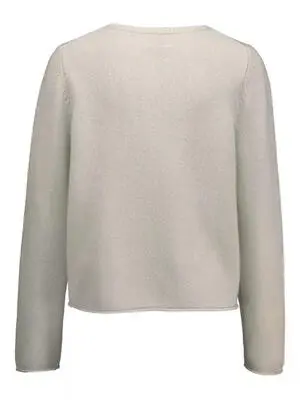 ALLUDE Round-neck Sweater
