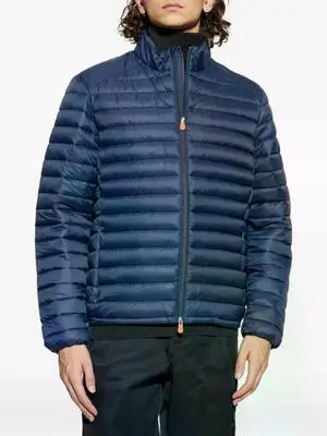 SAVE THE DUCK Quilted Zip-up Jacket